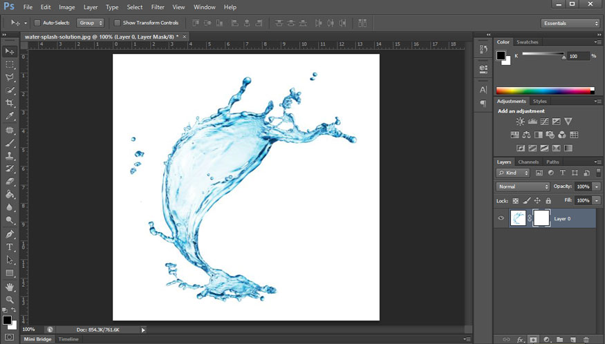 Removing water in Photoshop is NOT as DIFFICULT as you think